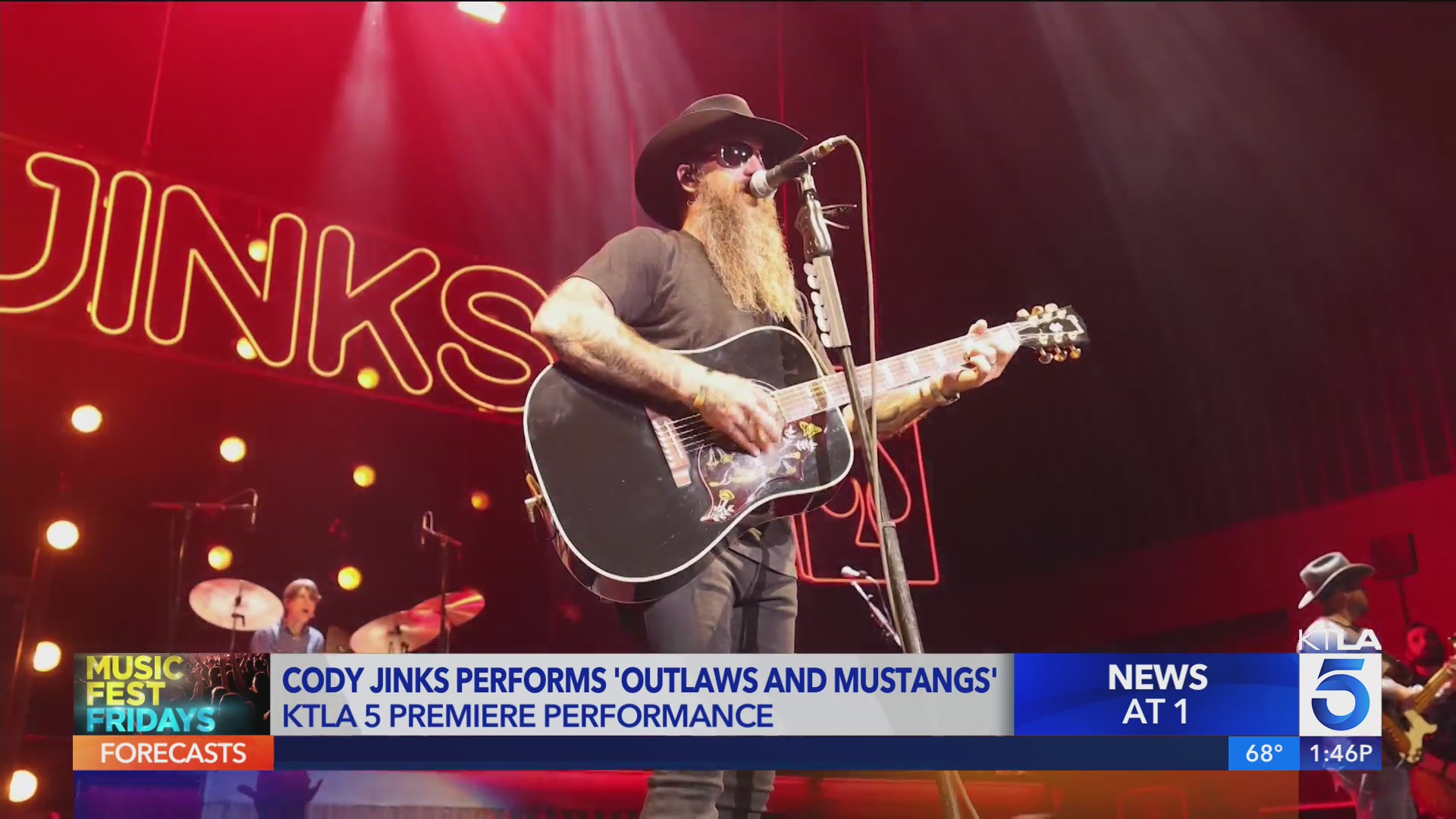 Music Fest Fridays: Cody Jinks performs ‘Outlaws and Mustangs’ – KTLA