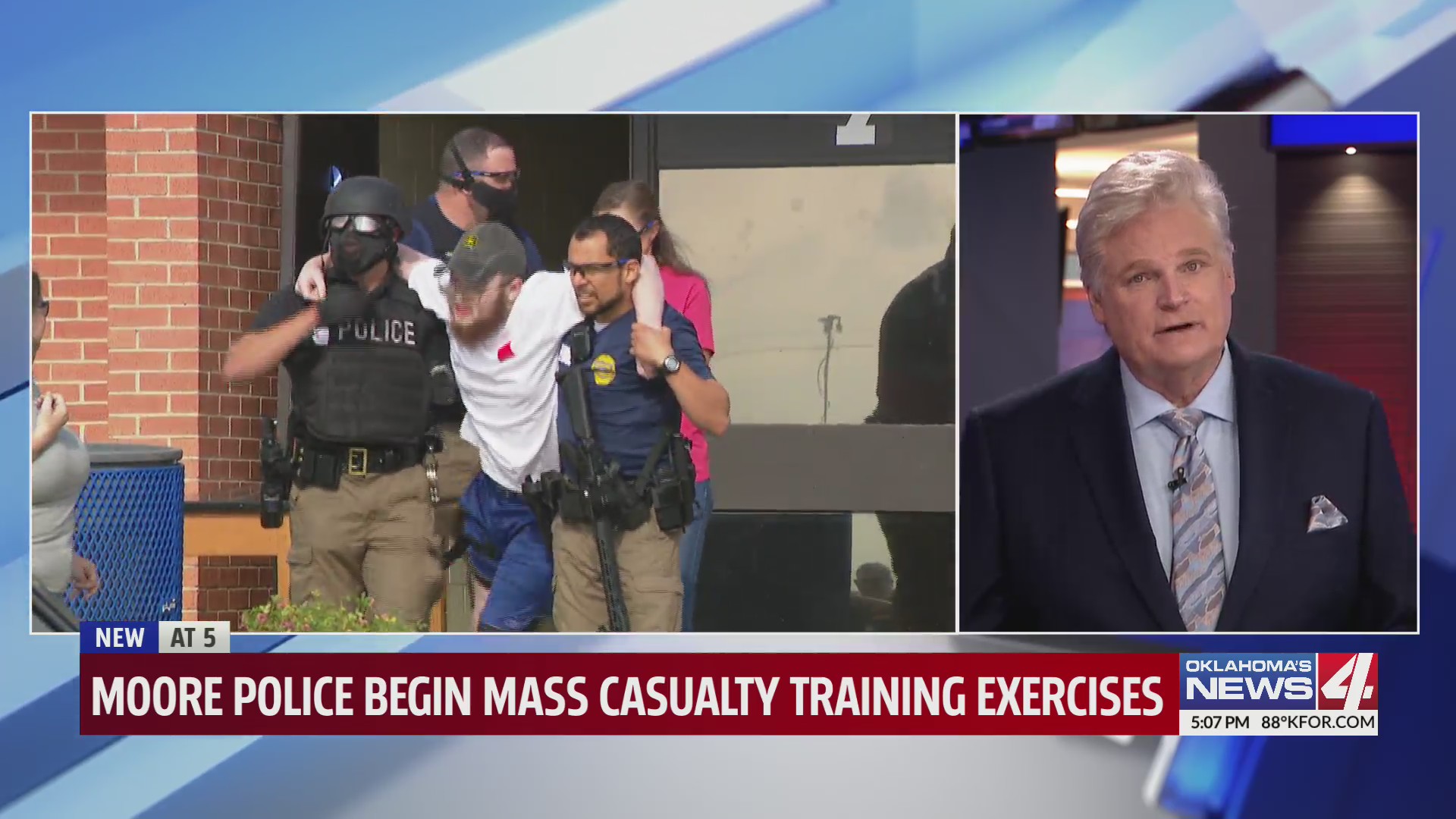 Moore police begin mass casualty training exercises – KFOR.com Oklahoma ...