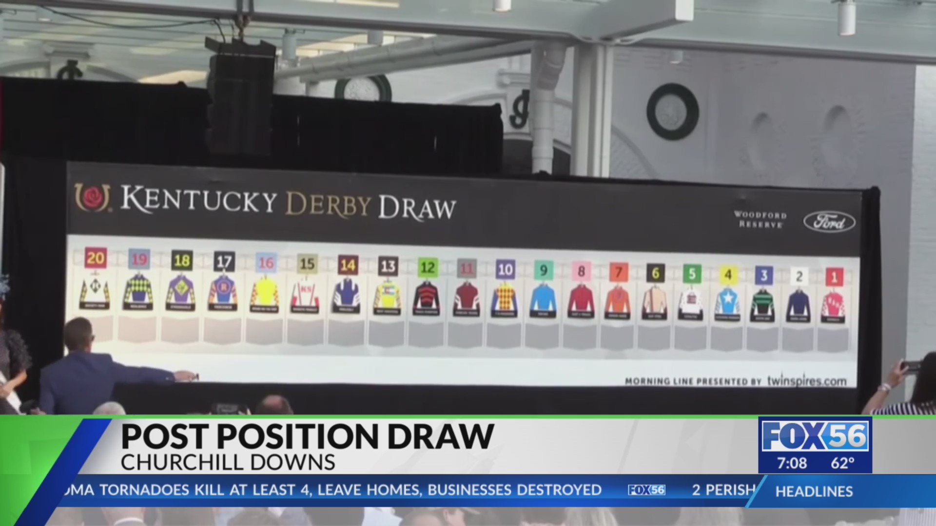 Kentucky Derby 2024 post positions announced – FOX 56 News