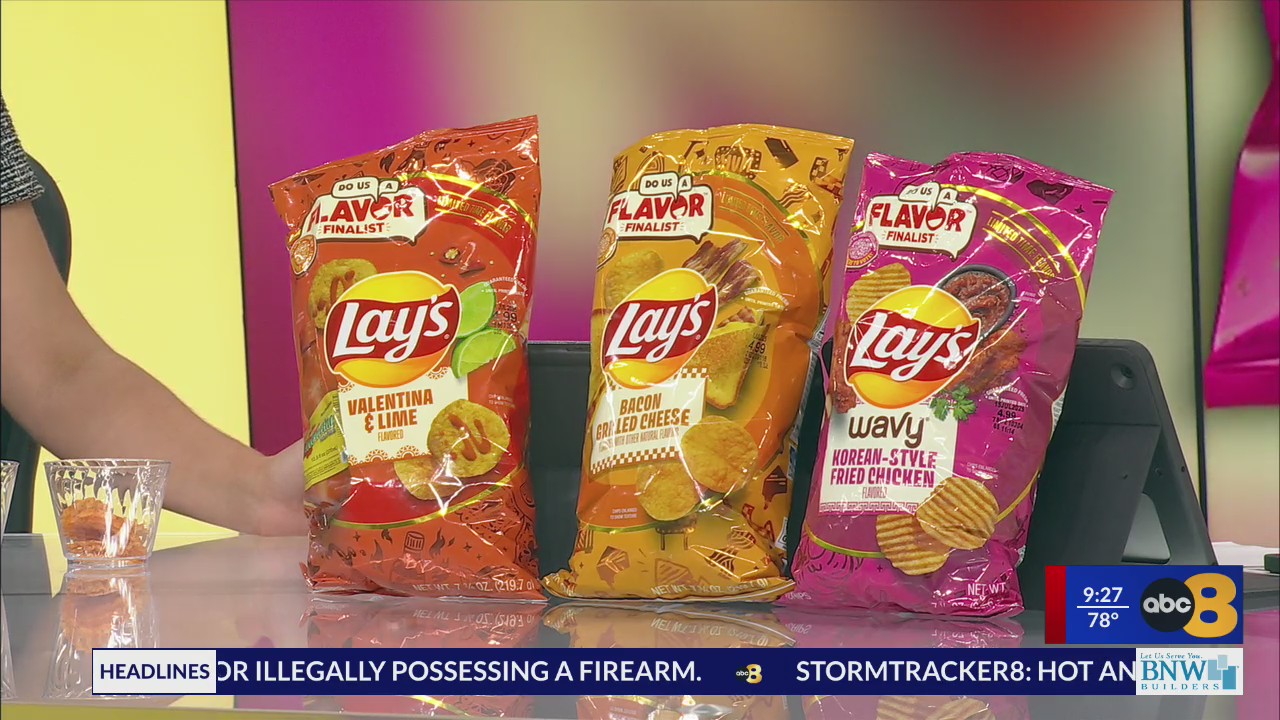 Lay’s chip flavor taste test – WRIC ABC 8News