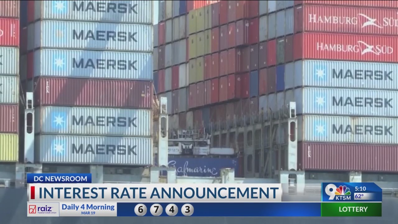 Federal Reserve chair holds rates steady – KTSM 9 News