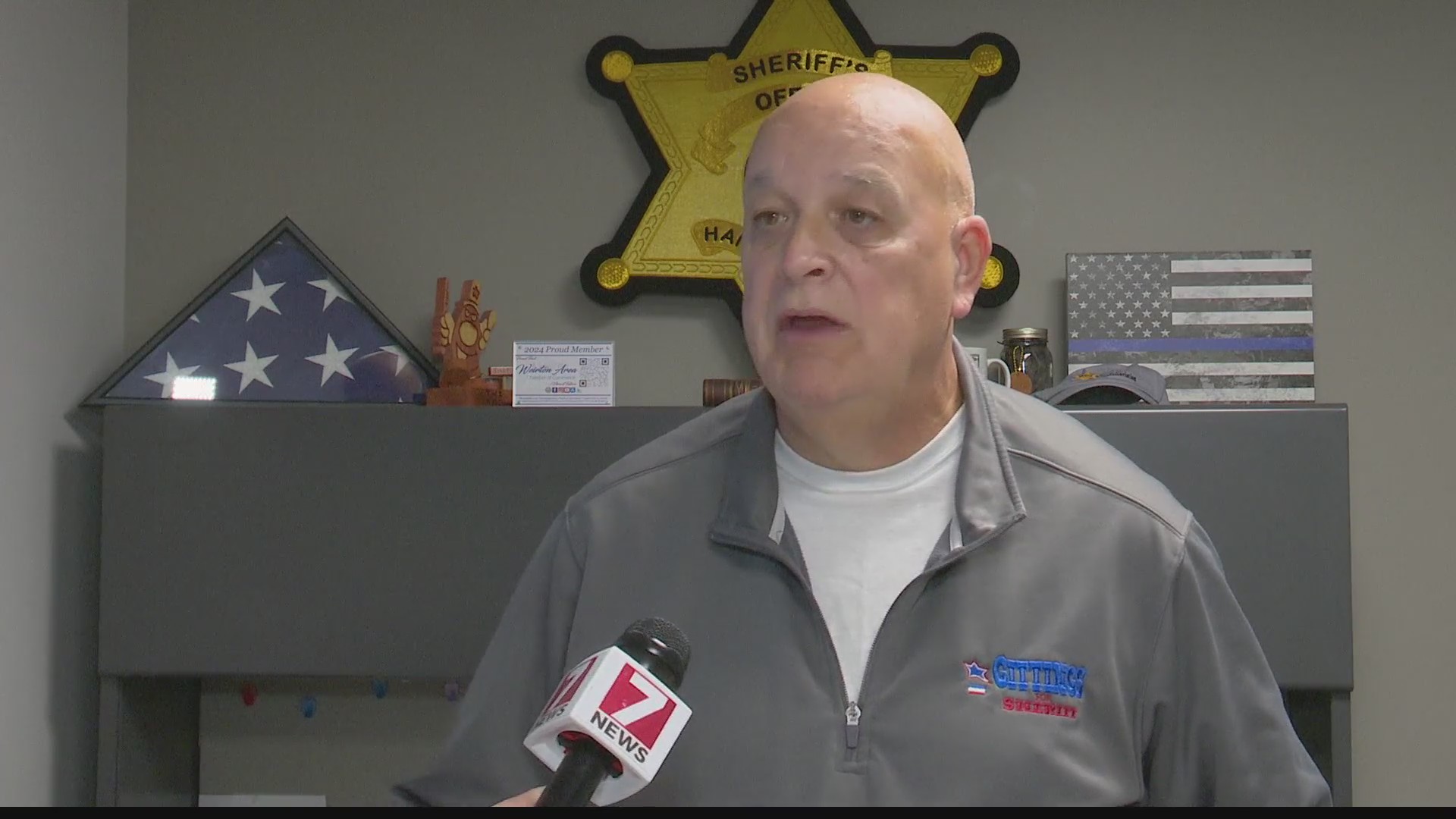 Incumbent Sheriff Scott Gittings shares his goals for Hancock County ...