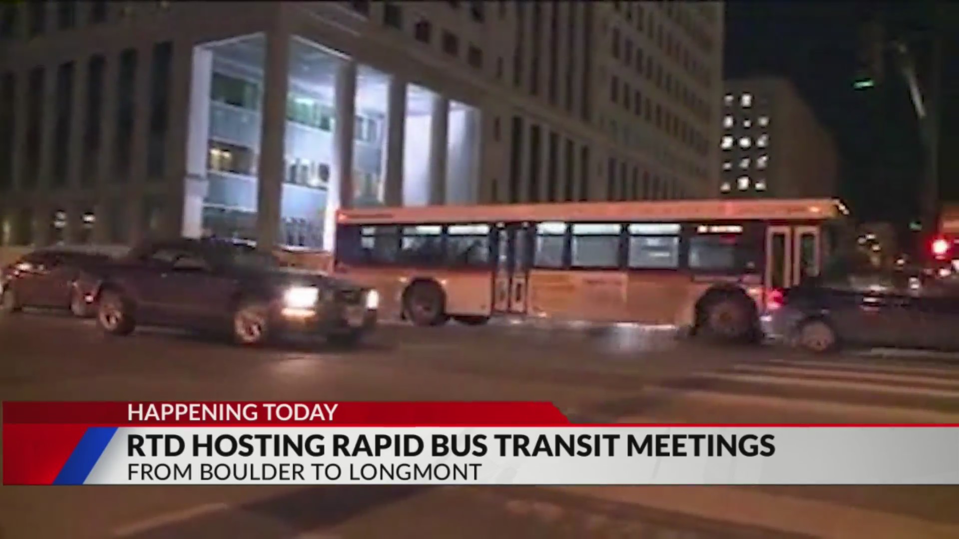 RTD wants feedback on Boulder County Bus Rapid Transit Project – FOX31 ...