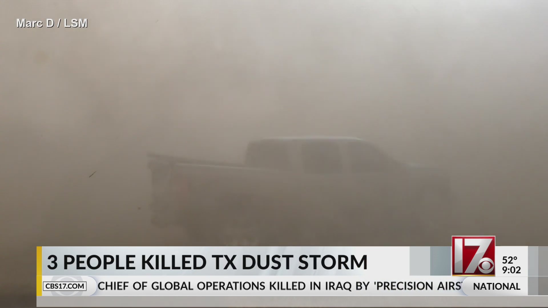 Deadly crashes, wildfires, tornadoes wreak havoc in US storms – CBS17.com