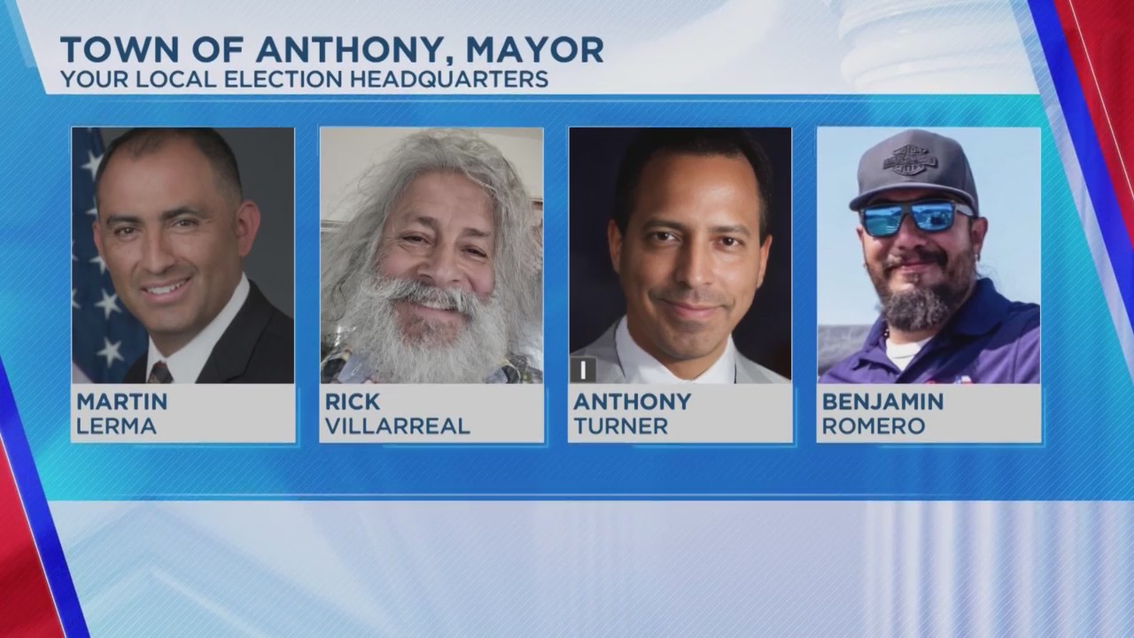 4 vying for mayor in Town of Anthony, Texas – KTSM 9 News