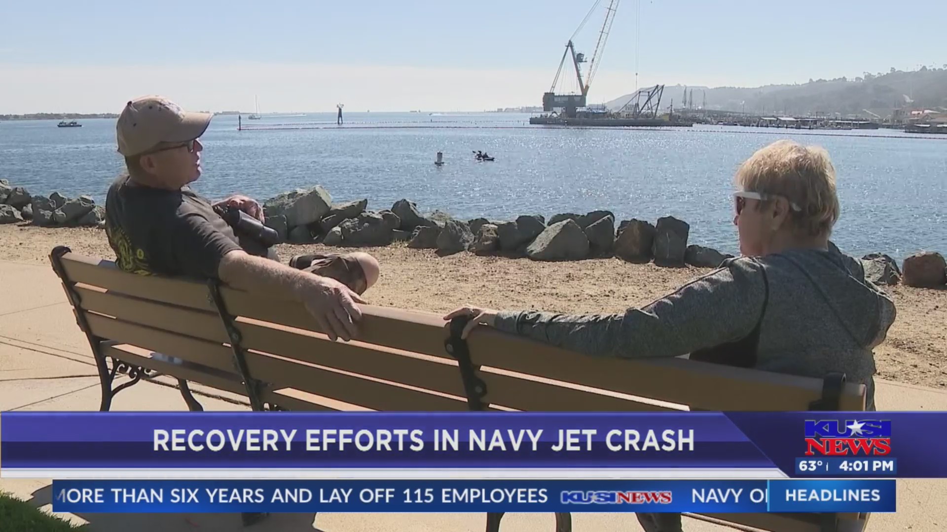 Recovery effots in Navy jet crash – FOX 5 San Diego & KUSI News