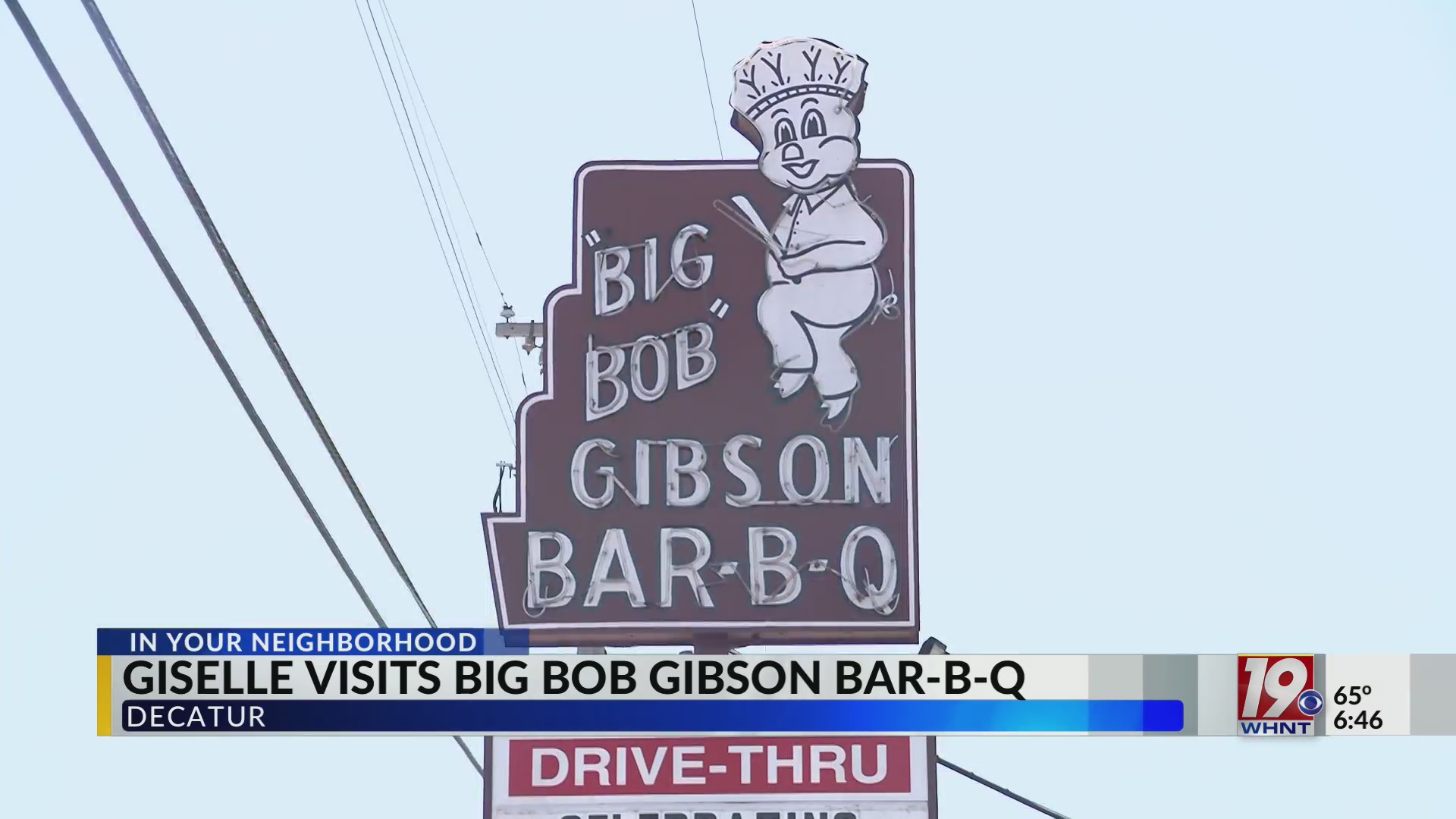 In Your Neighborhood: Giselle Hood Visits Big Bob Gibson Bar-B-Q | Sept ...