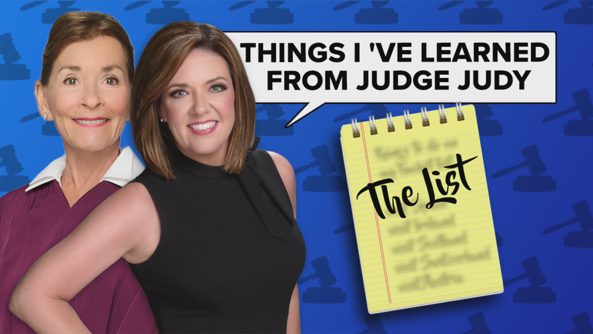 The List: Things Robin has learned from Judge Judy – WGN-TV