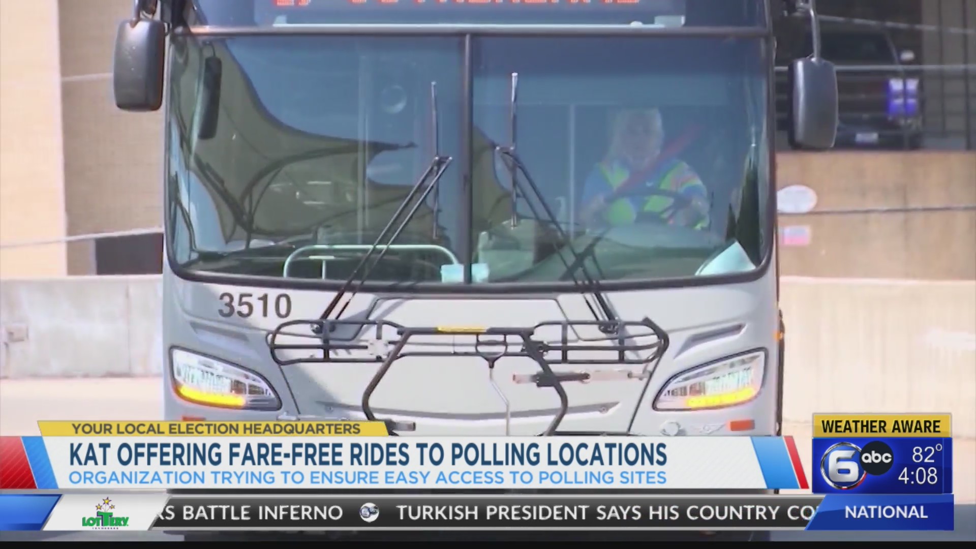KAT offering fare-free rides to polling locations – WATE 6 On Your Side