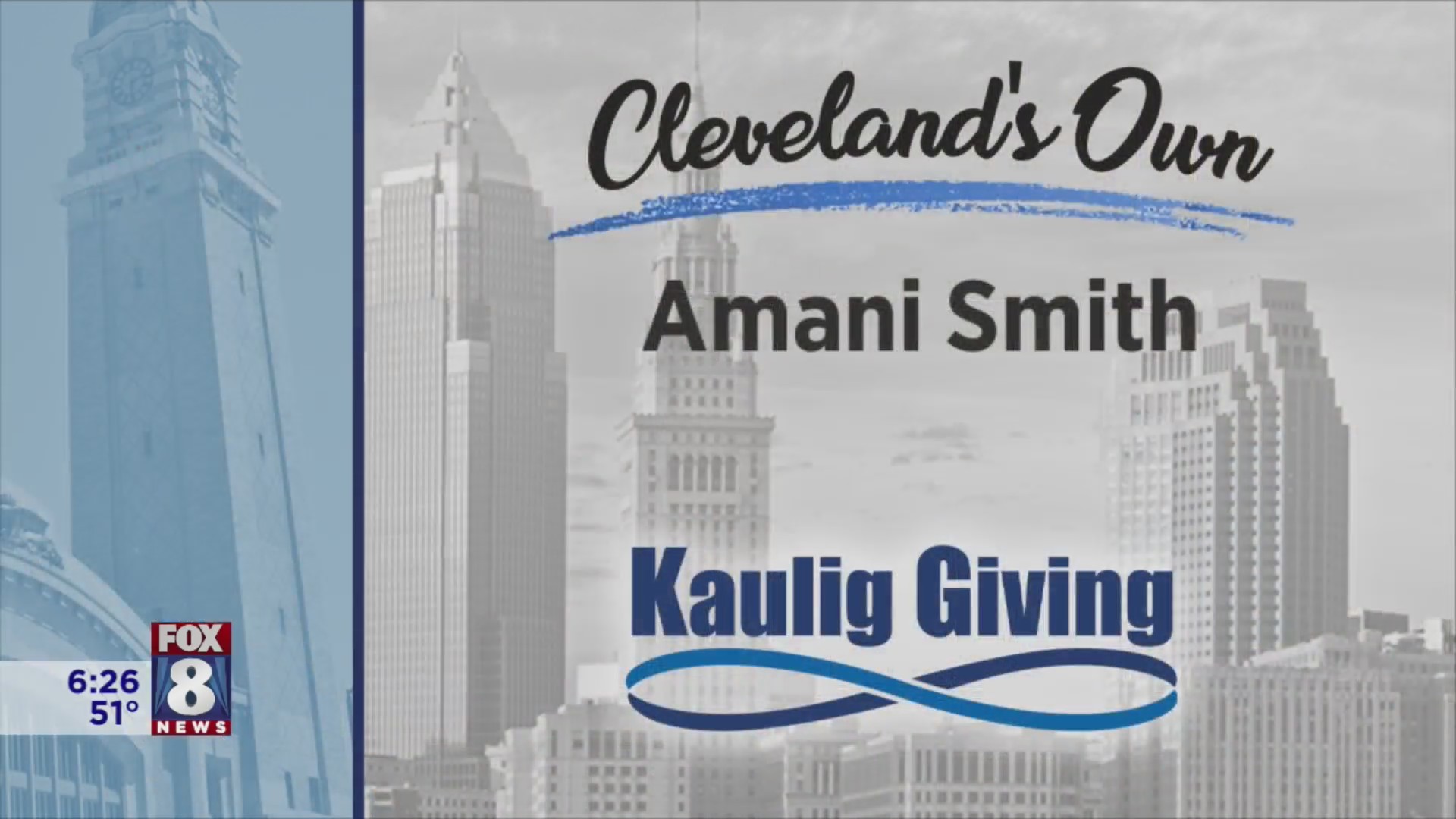 Cleveland’s Own: Amani Smith – Fox 8 Cleveland WJW