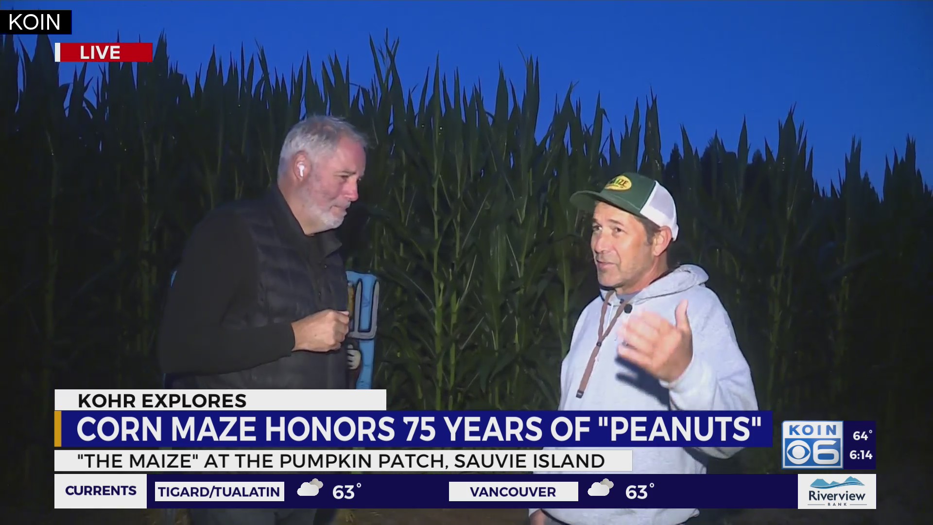 Peanuts Corn Maze 3 – KOIN.com