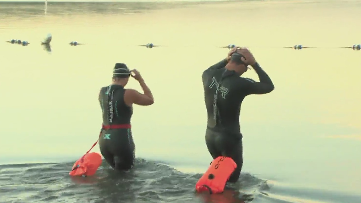 Local swimmer takes on Canandaigua Lake for cancer fundraiser ...