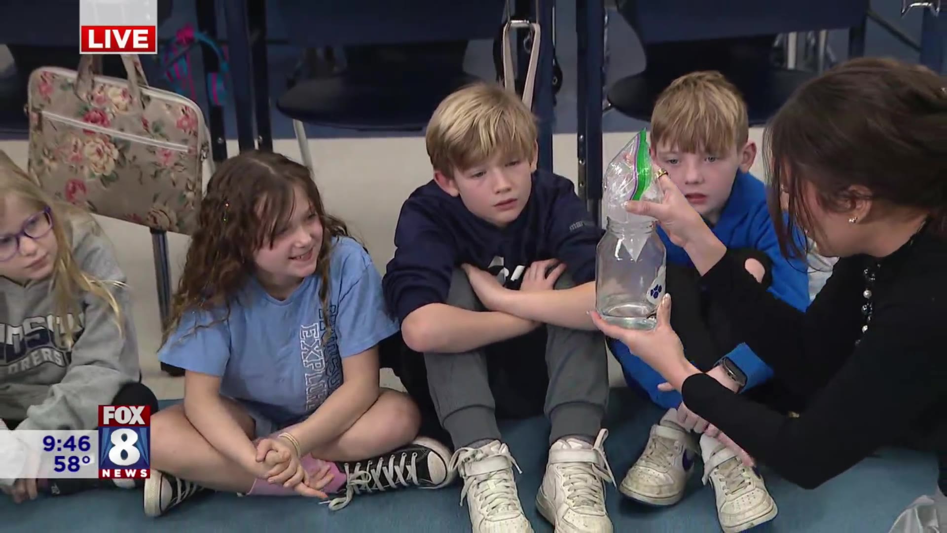Hudson third graders learn how to make ‘fog’ – Fox 8 Cleveland WJW
