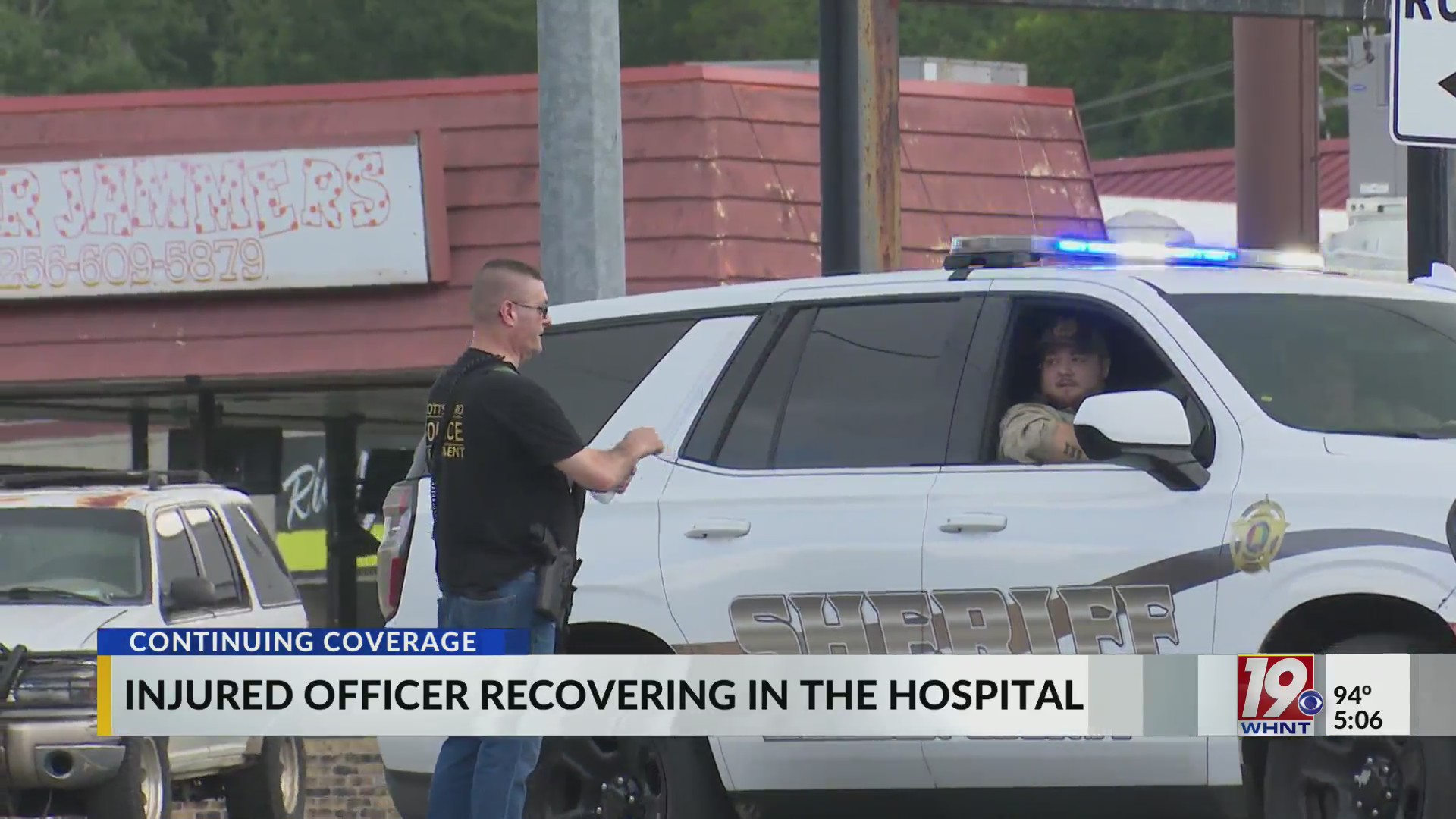 Injured Officer Recovering in the Hospital | July 29, 2025 | News 19 at ...