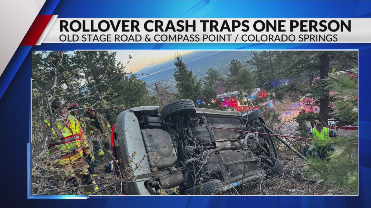 One person rescued from rollover crash on Old Stage Road – FOX21 News ...
