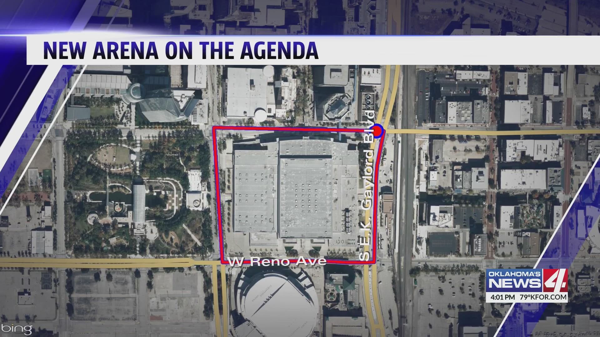 New arena location revealed – KFOR.com Oklahoma City