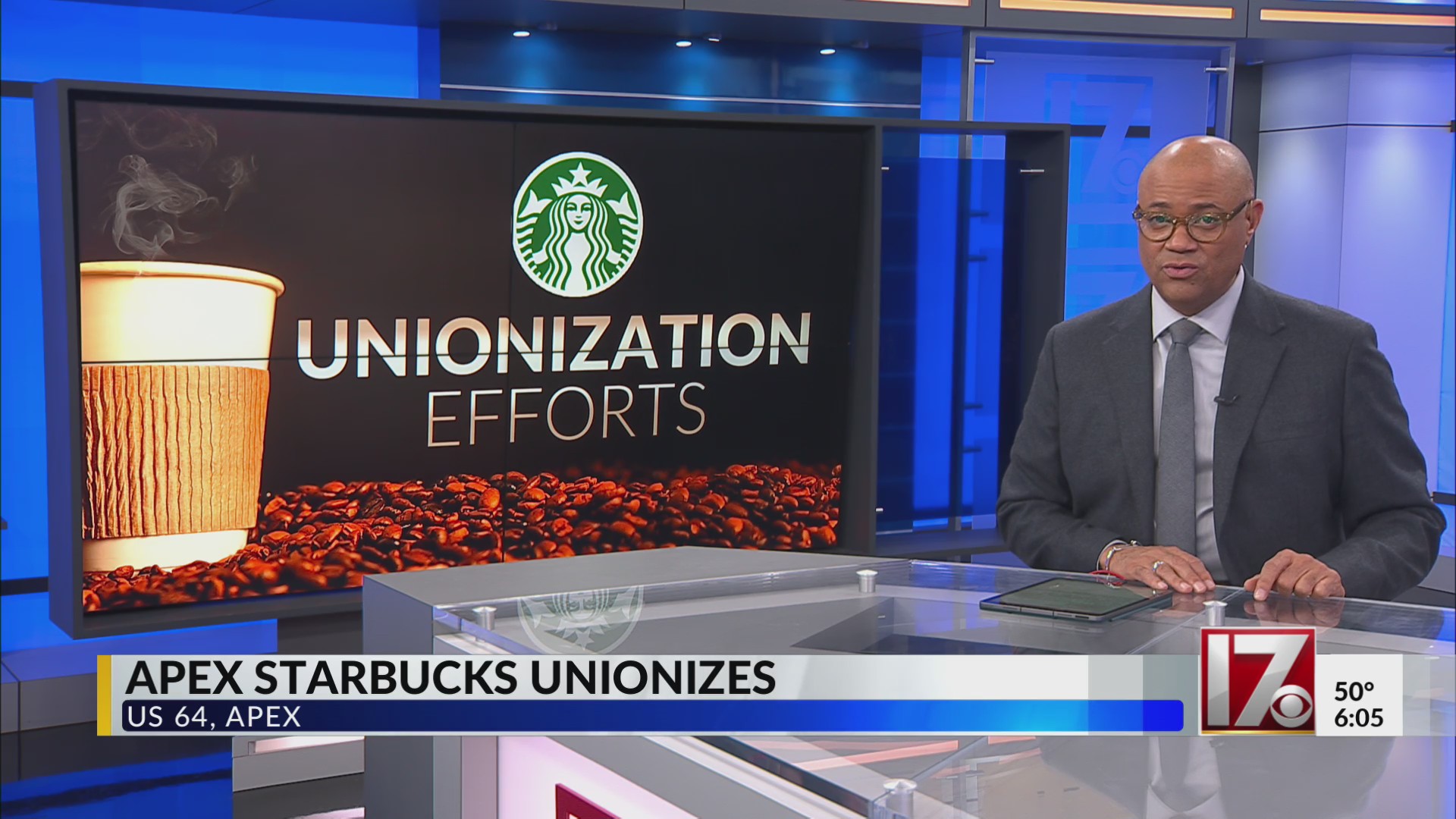 Apex Starbucks unionizes – CBS17.com