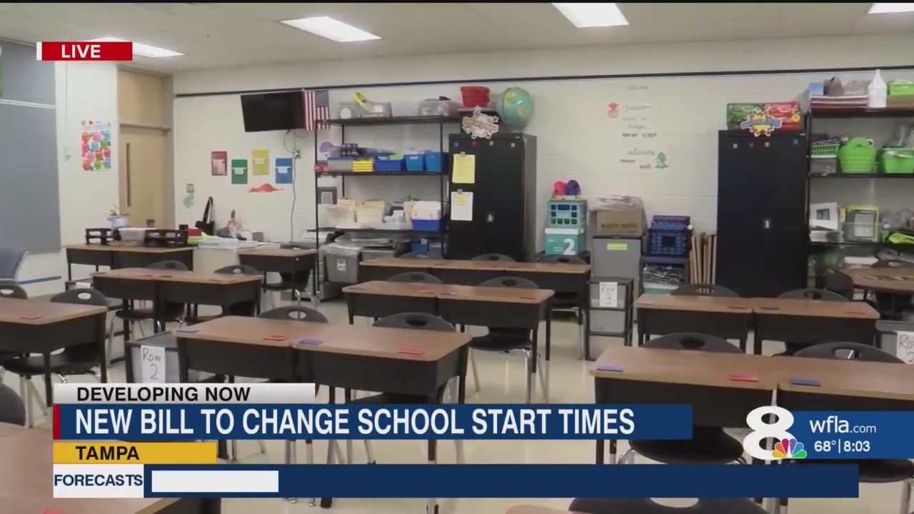 New reversal bill aims to undo later school start times – WFLA