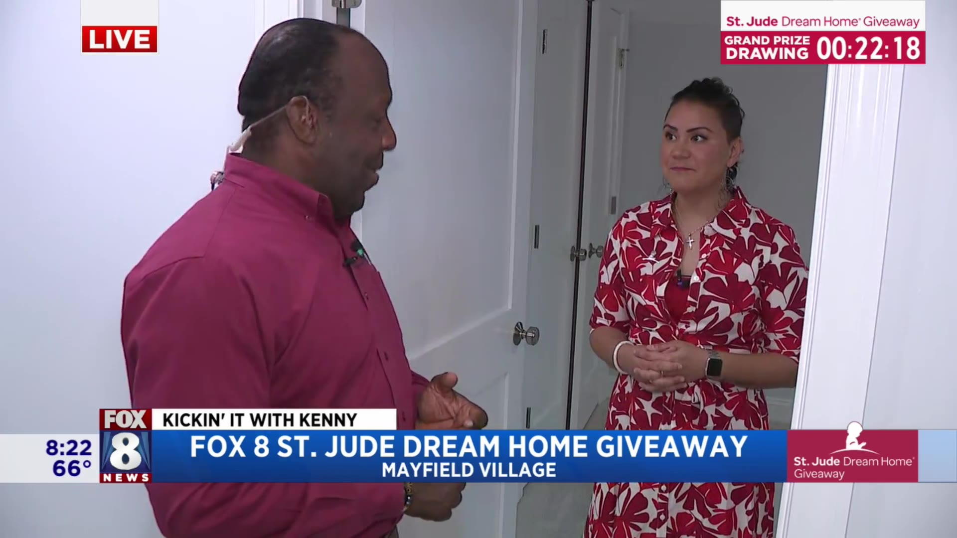 Kenny tours the FOX 8 St. Jude Dream Home! – Fox 8 Cleveland WJW
