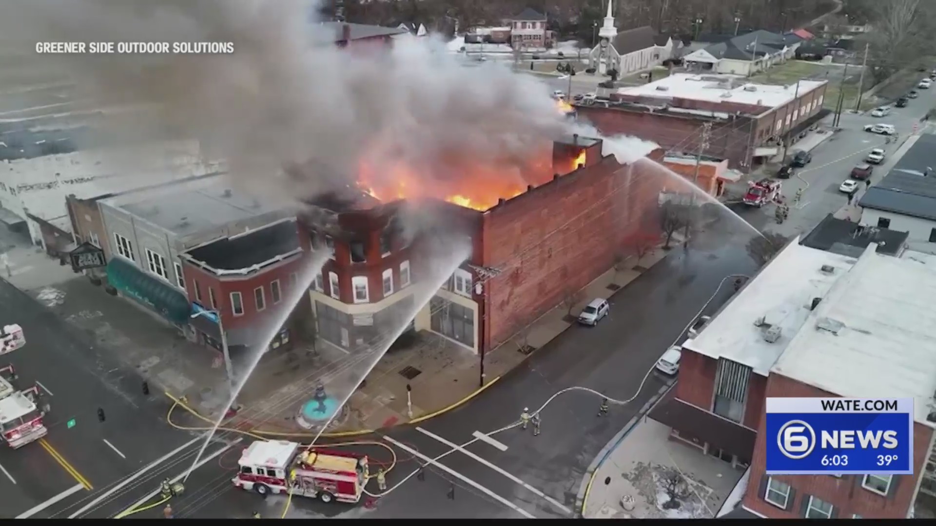 ‘Heartbreaking’ Fire destroys historic building in downtown Middlesboro ...