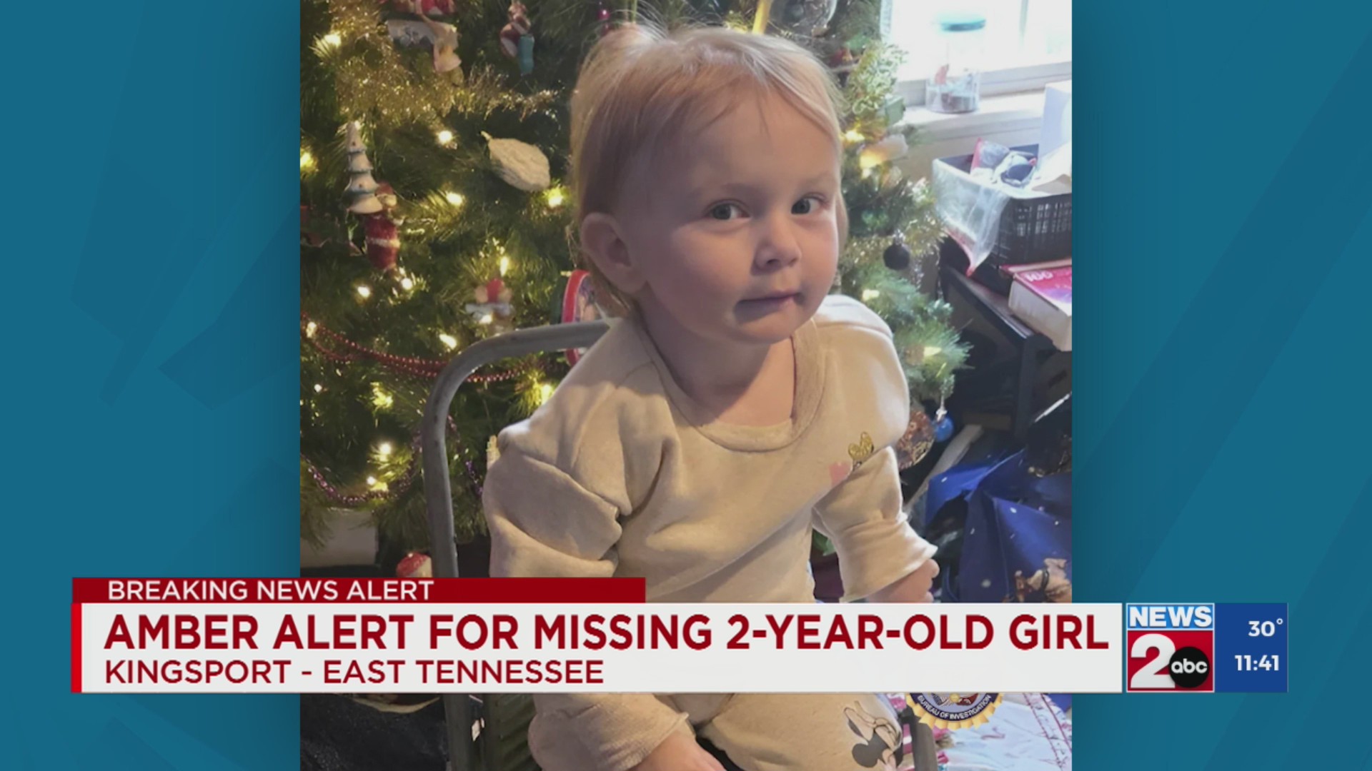 TBI: AMBER Alert issued for missing 2-year-old in Kingsport – WKRN News 2