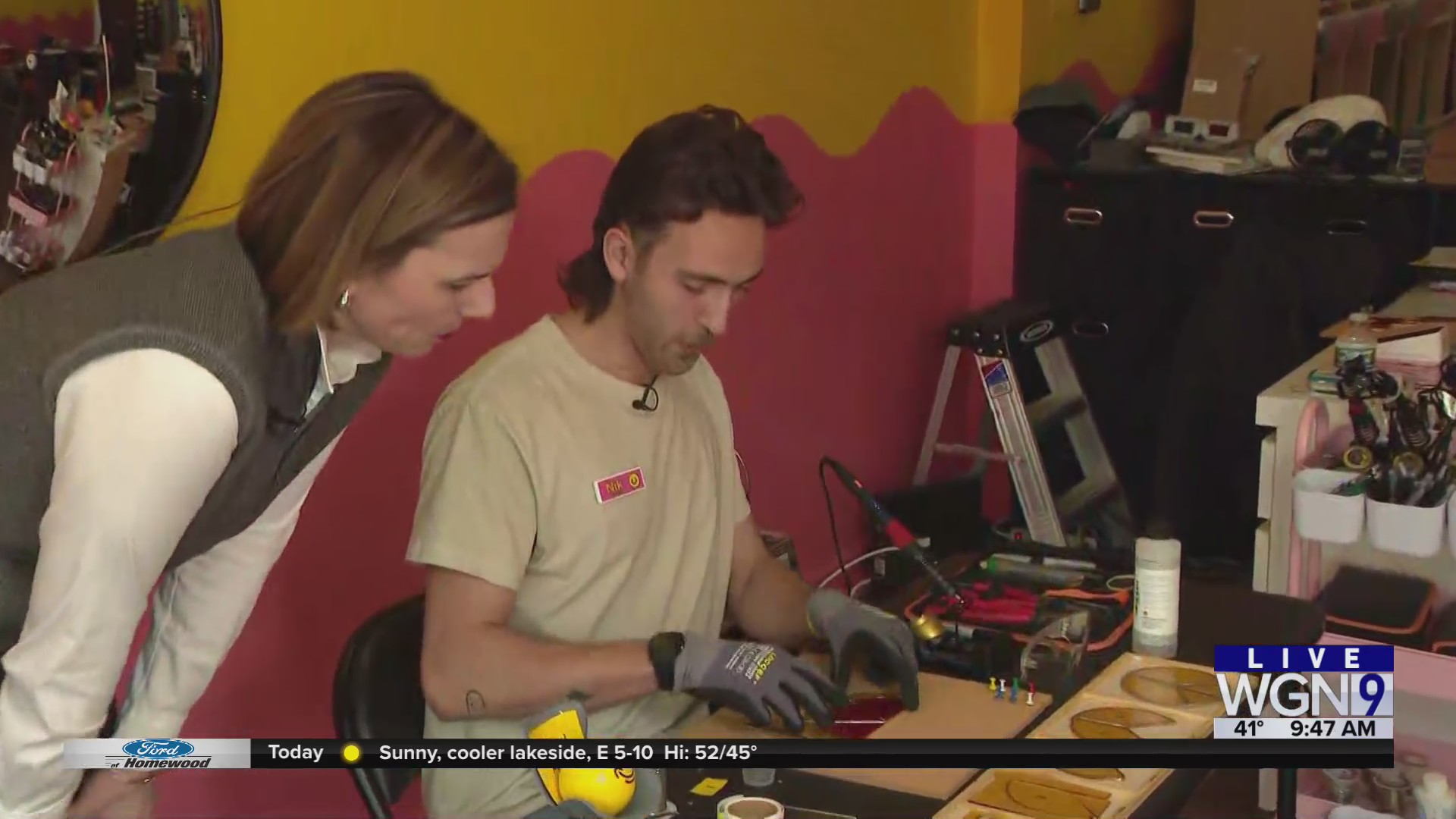 Around Town – Mellow Maker Studio – WGN-TV
