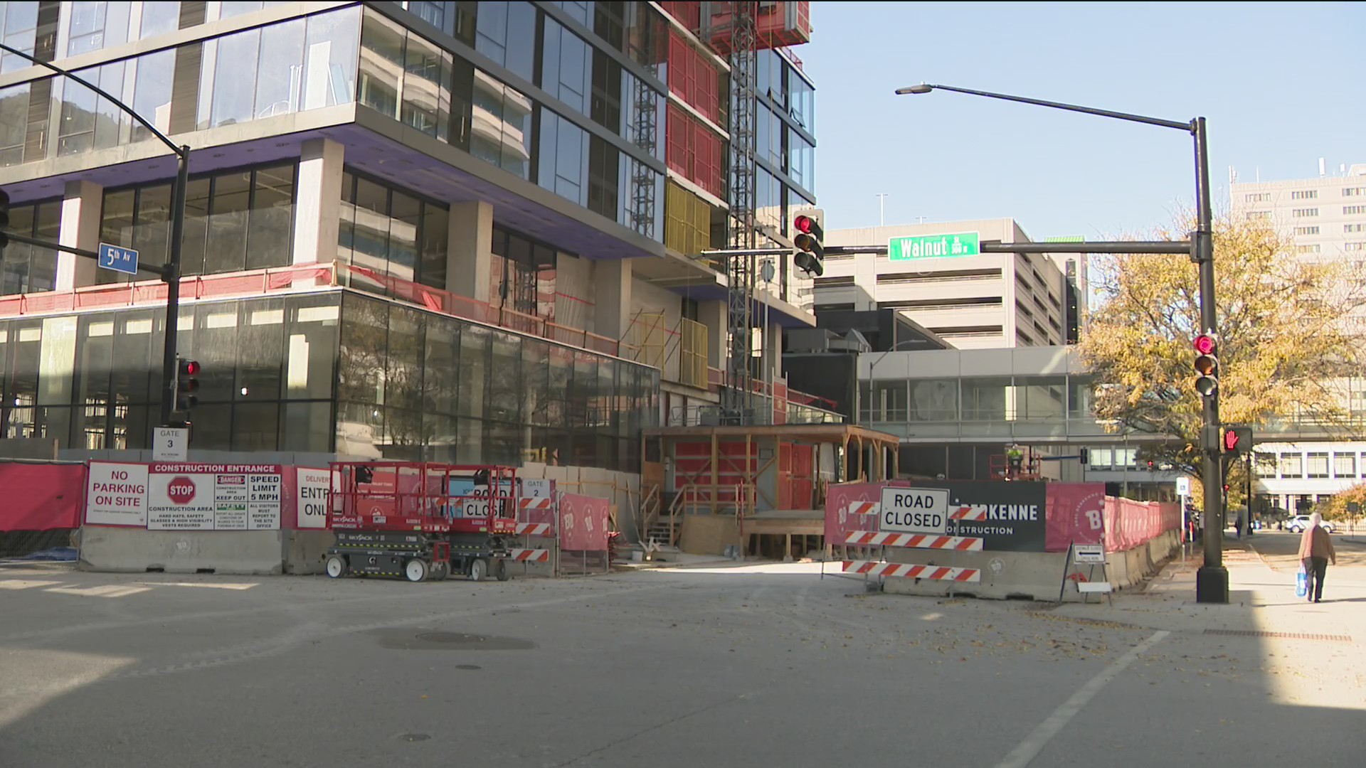 Pause in construction at 515 Walnut Tower nears 2 week mark amid ...