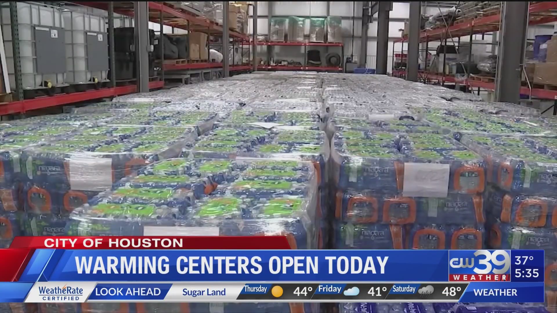 City of Houston to open 12 warming centers before Wednesday’s freeze ...