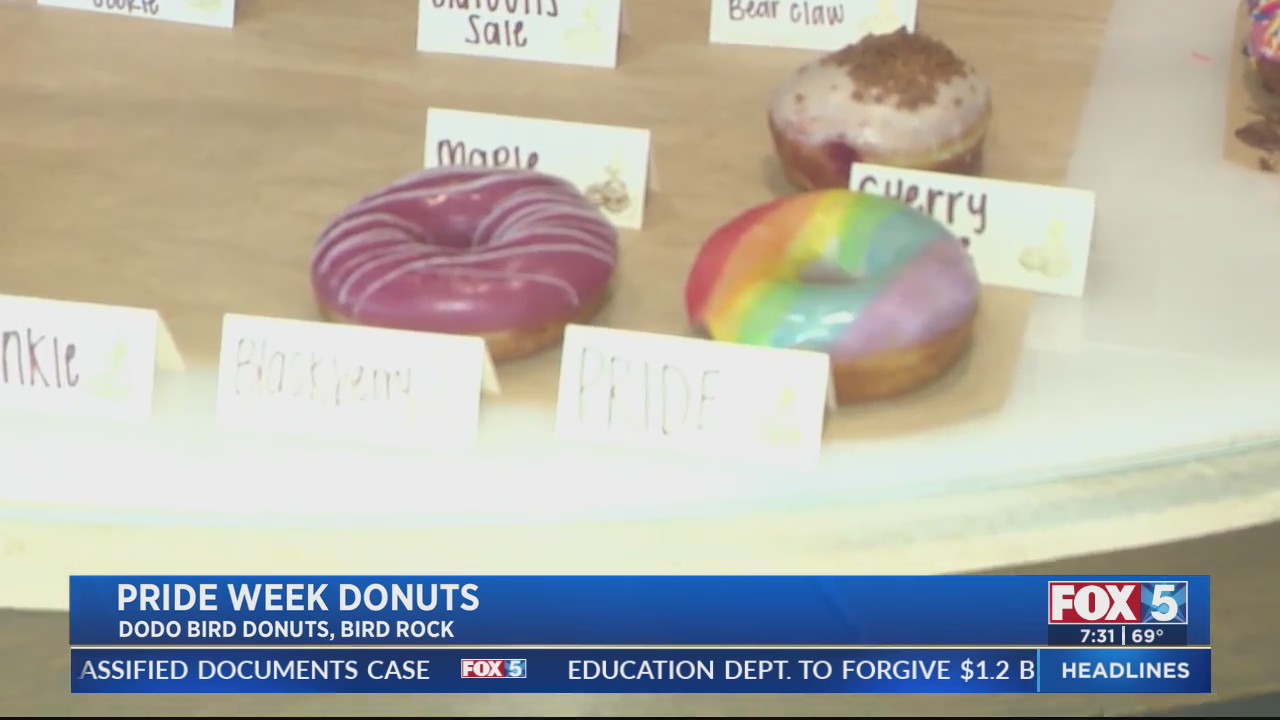 Pride Week donuts at Dodo Bird Donuts – FOX 5 San Diego & KUSI News