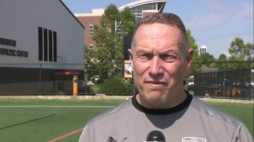 Coach Mike Avery full interview at Fort Wayne FC practice on 7/17/24 ...