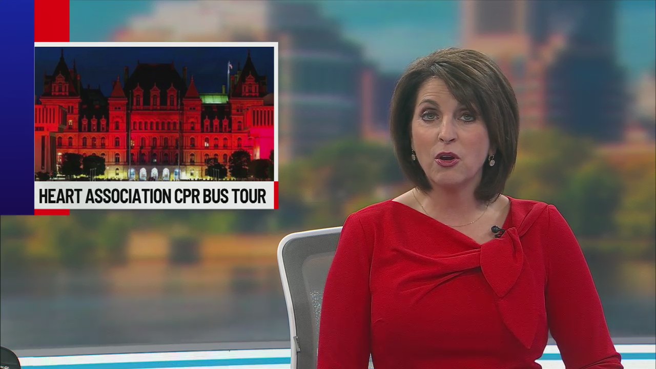 Heart Association CPR bus tour – NEWS10 ABC