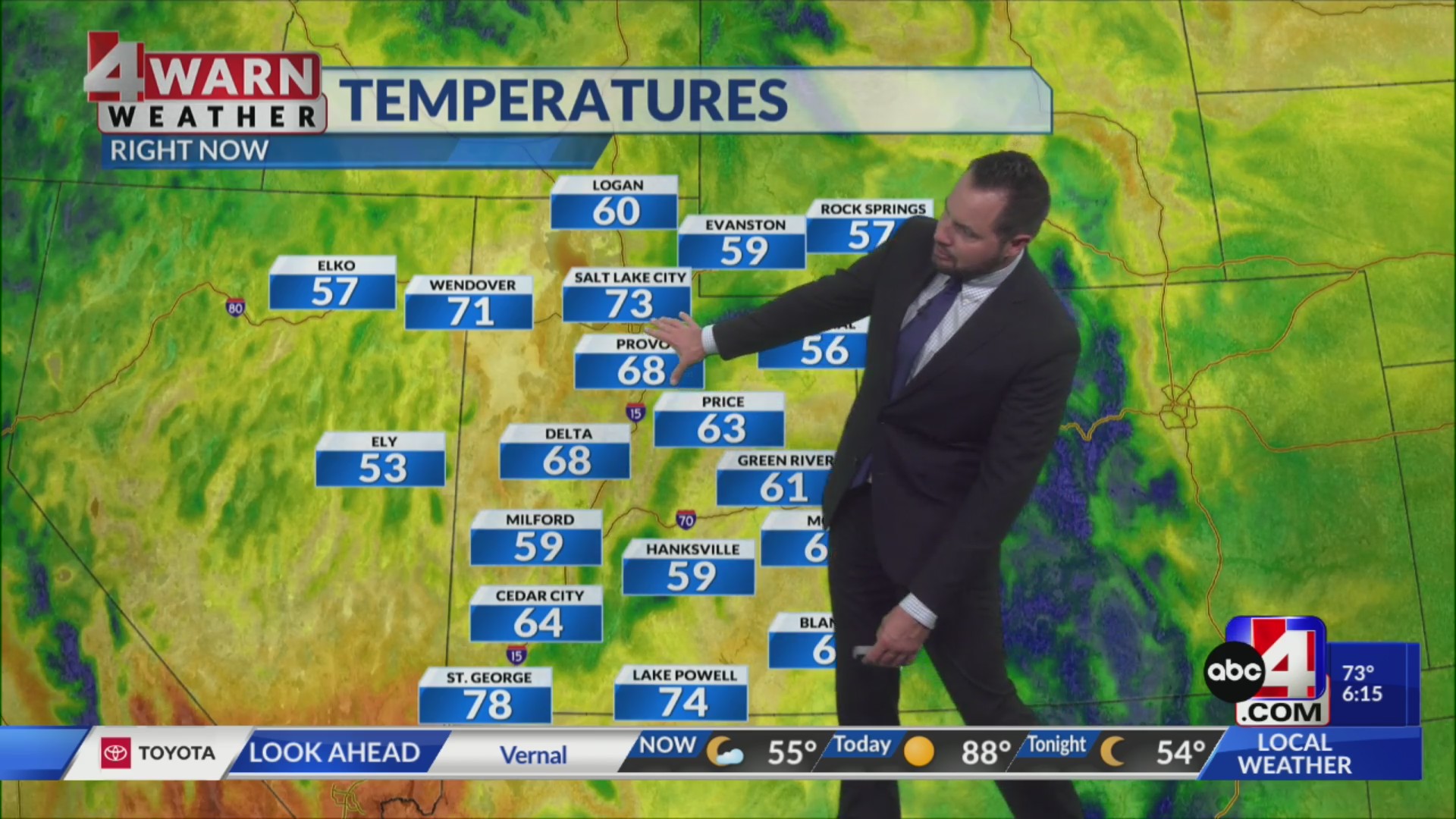 Wet weather lingers in northern Utah, thunderstorms possible – ABC4 Utah