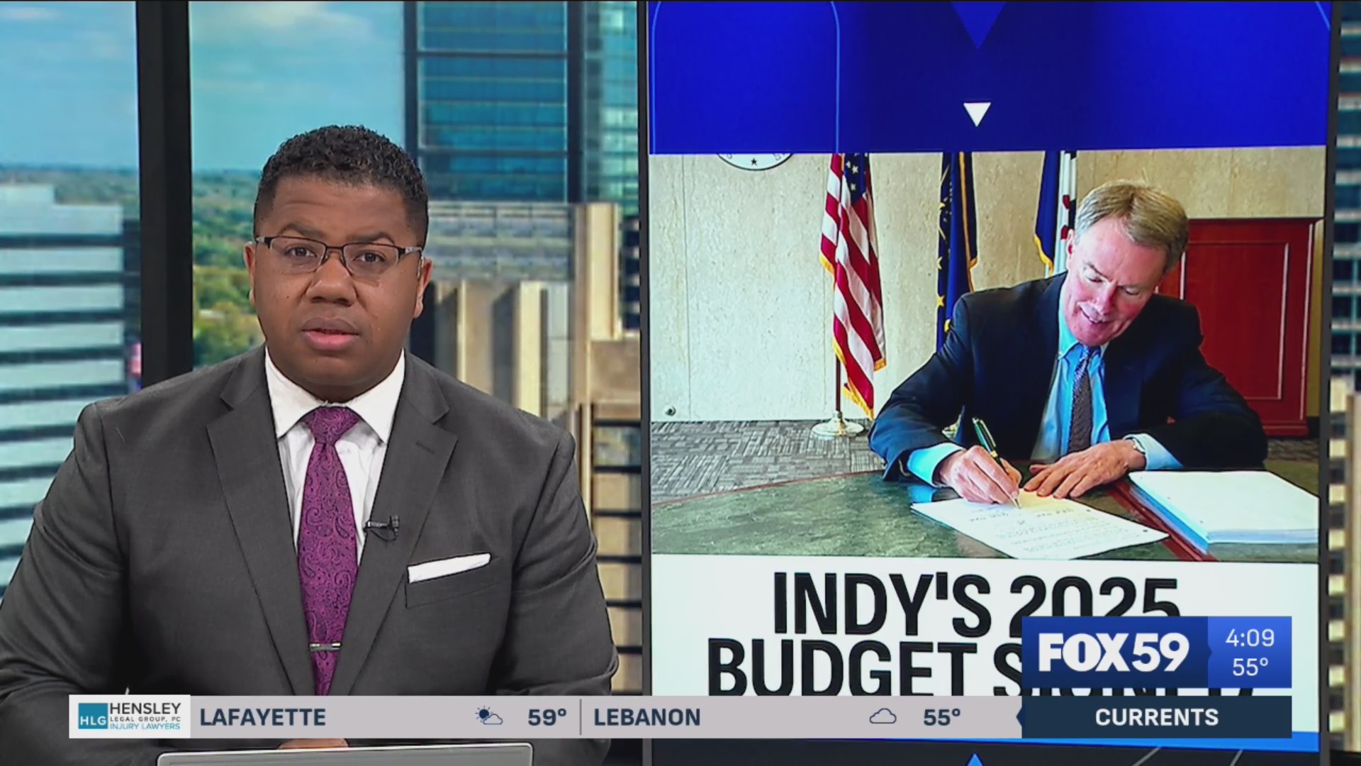 Hogsett signs 2025 Indianapolis, Marion Co. budget – Fox 59