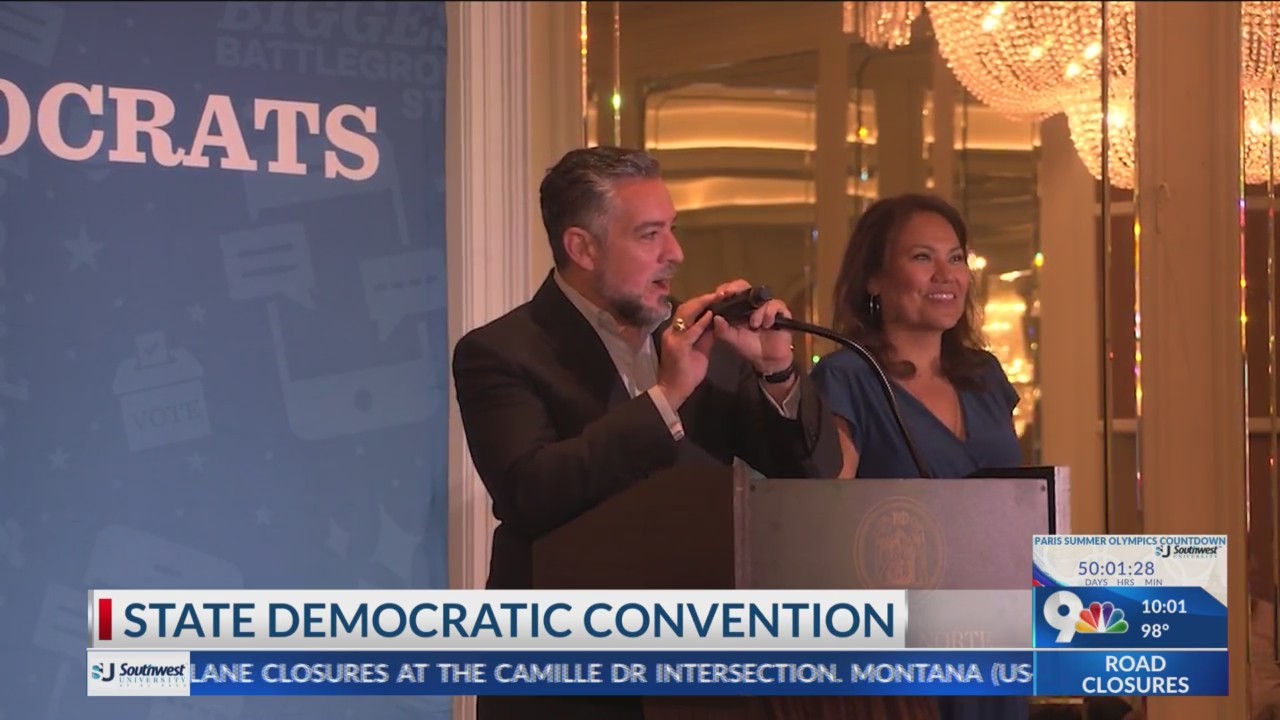 Prominent Democratic leaders gather at party convention – KTSM 9 News