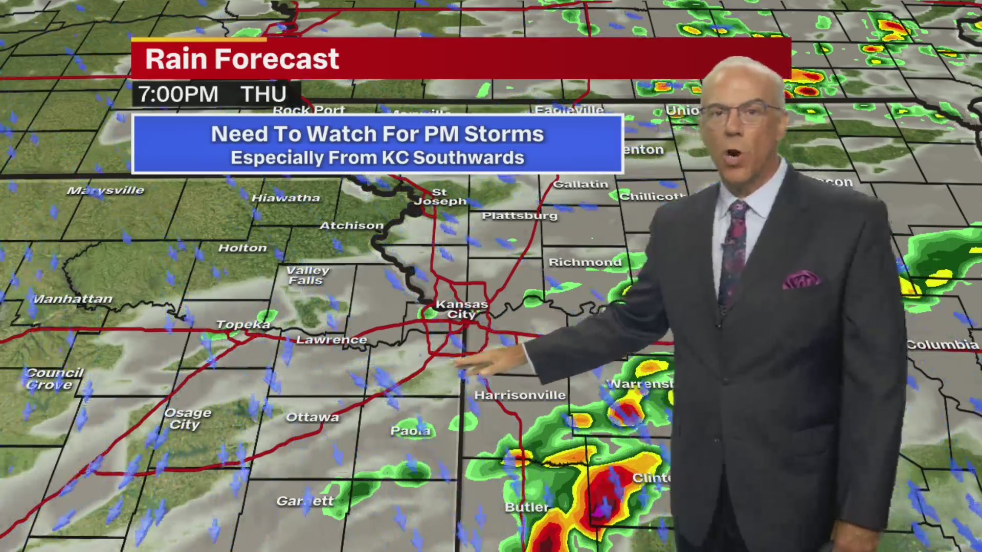 Wednesday evening forecast – FOX 4 Kansas City WDAF-TV | News, Weather ...