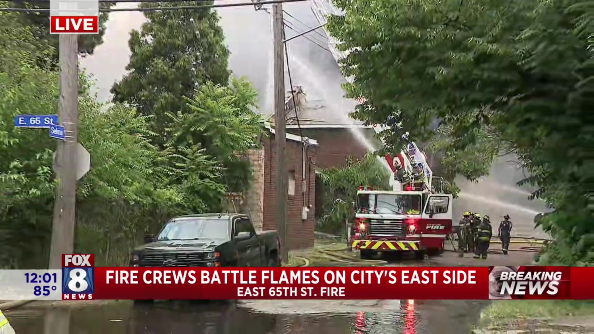 Industrial fire blazes in Cleveland’s Slavic Village neighborhood – Fox ...