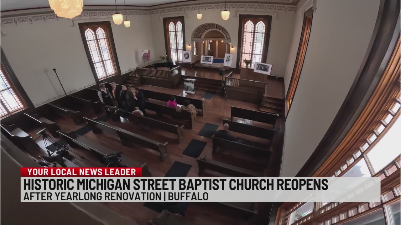 Historic Michigan Street Baptist Church reopens after year of ...