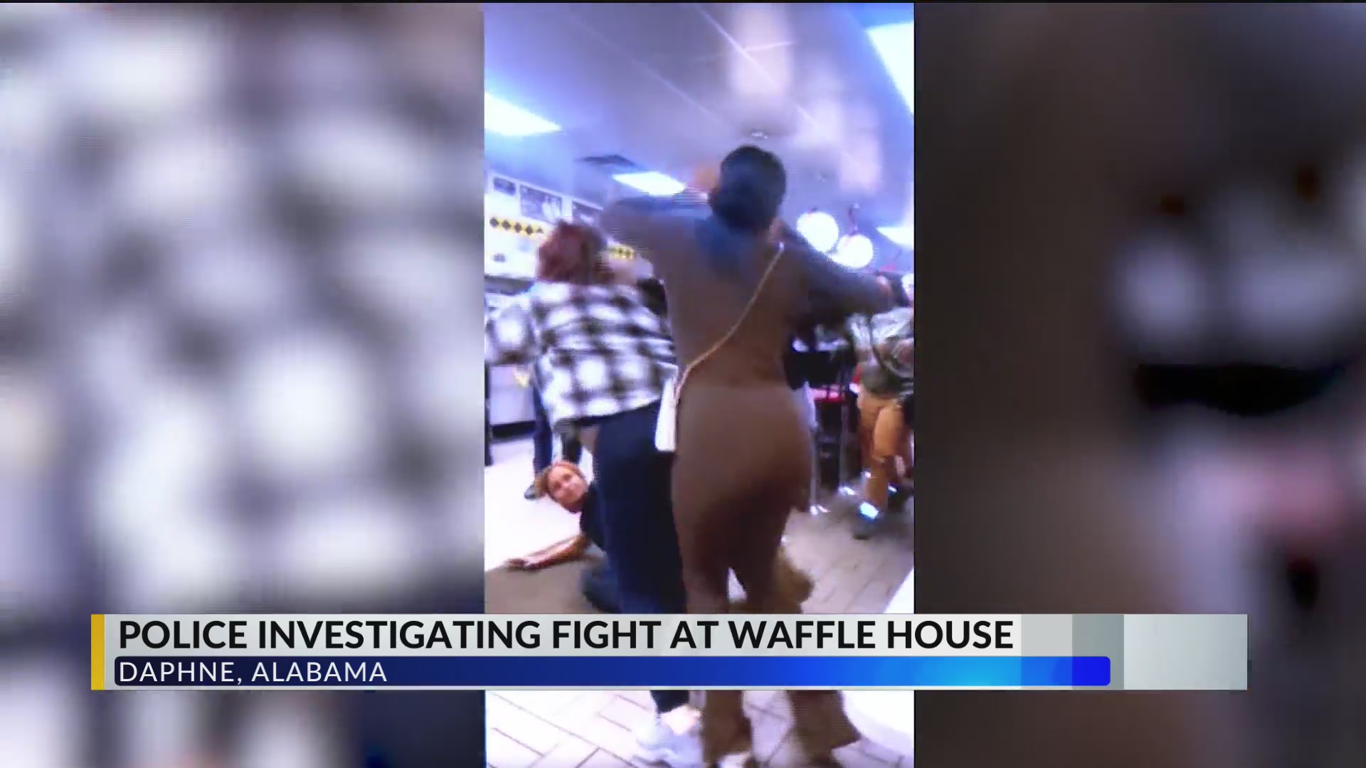 Daphne police look into massive Waffle House brawl – WKRG News 5