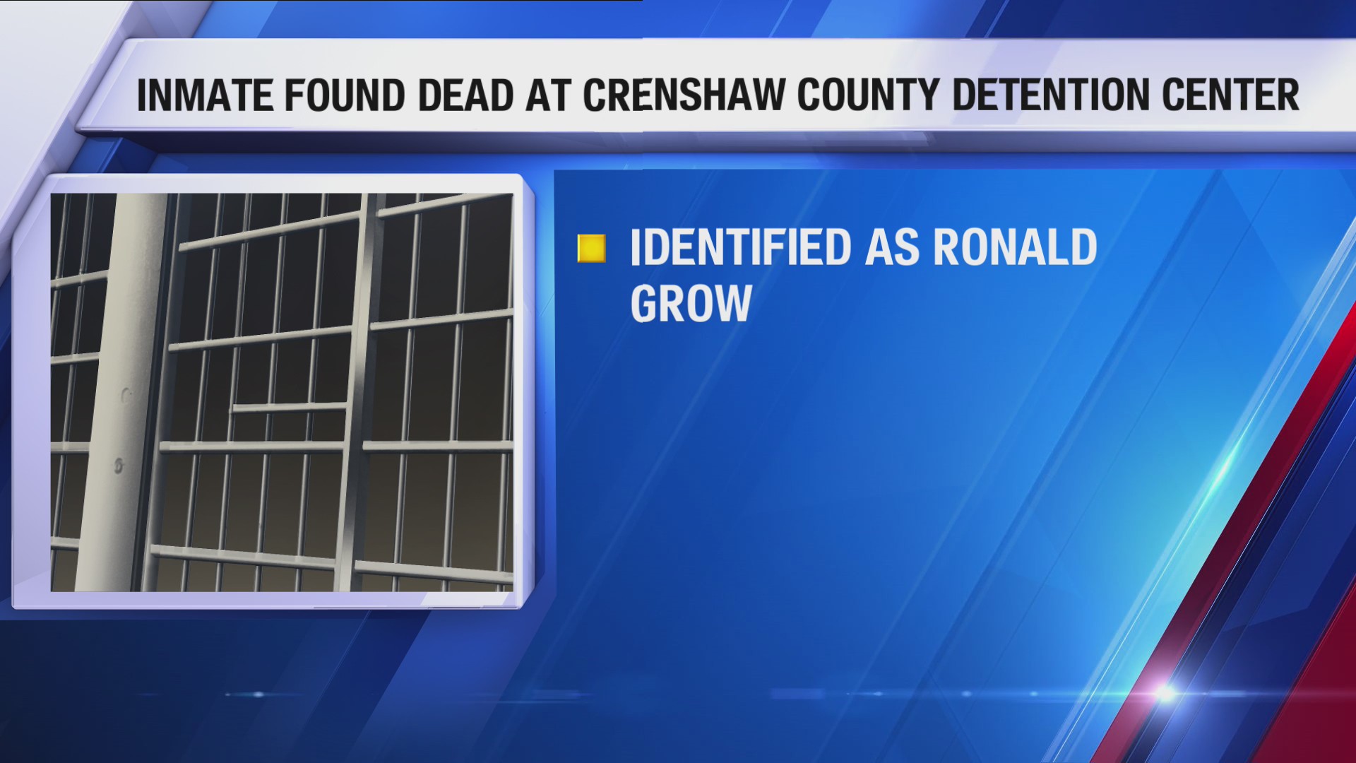 Inmate found dead in Crenshaw County Detention Center – WDHN – wdhn.com