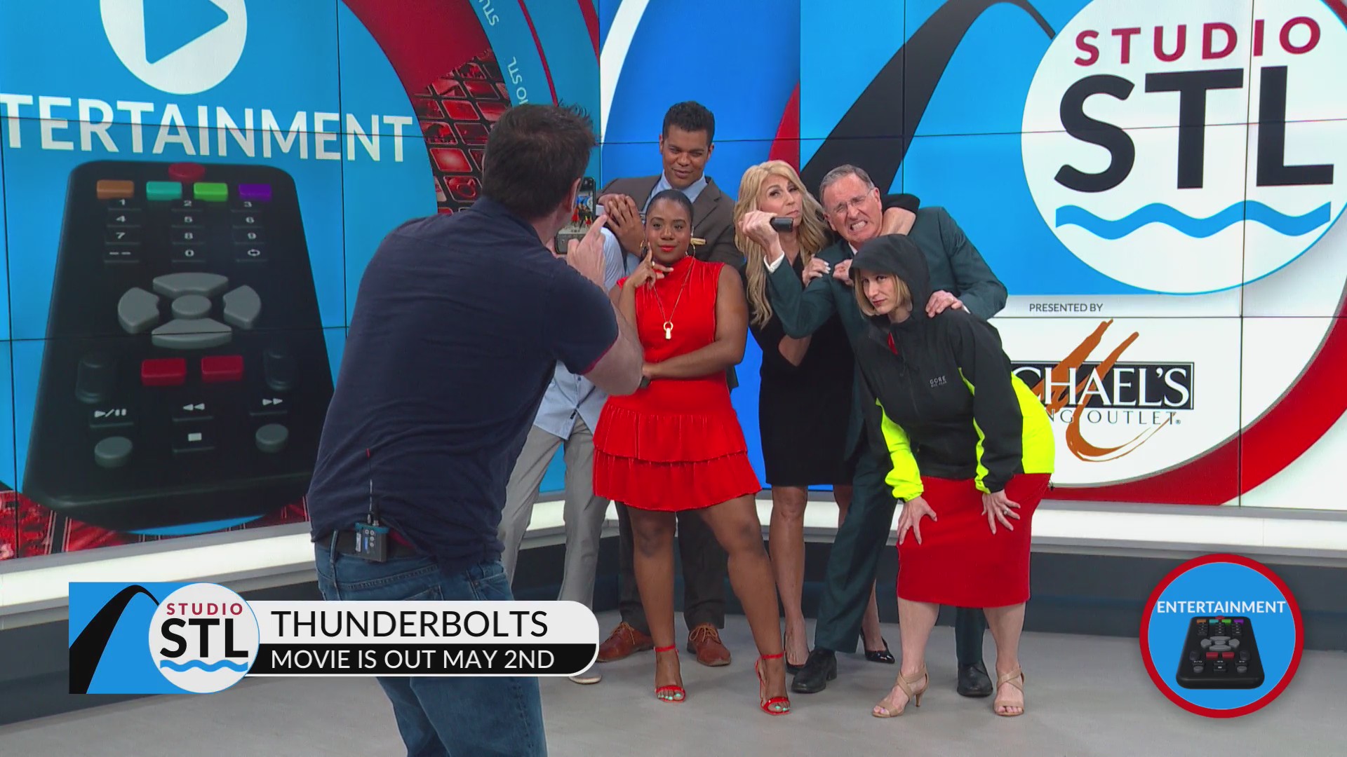 Tim and Chelsea get a superhero makeover for National Superhero Day ...