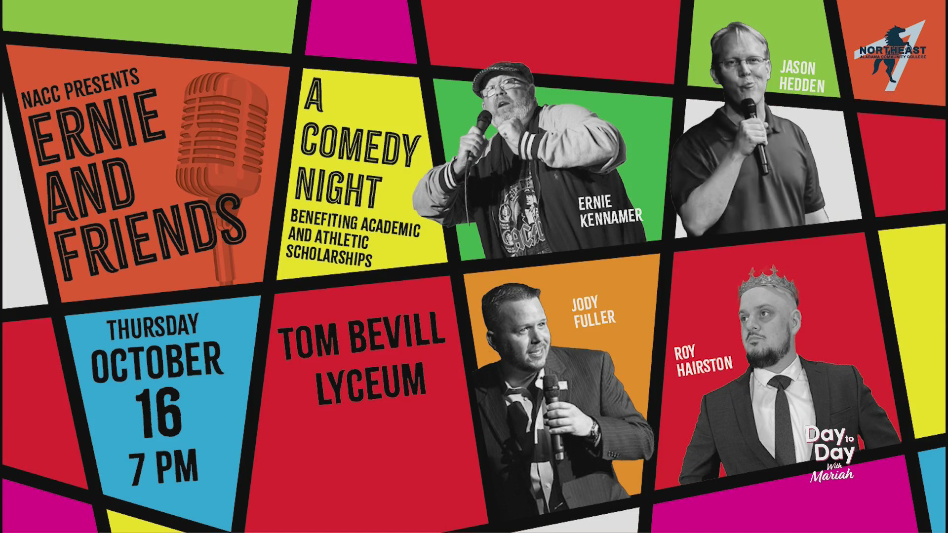 ‘Ernie and Friends’: A Comedy Night Benefitting Scholarships | Day to ...