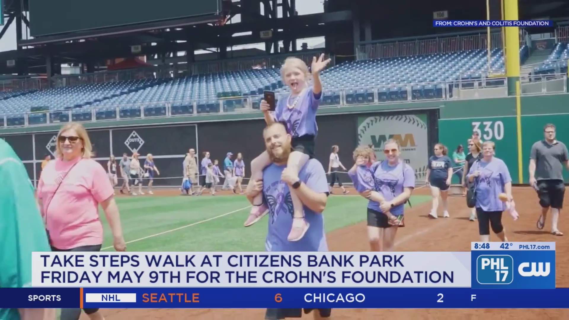 The Crohn’s & Colitis Foundation gets ready for Take Steps – PHL17.com