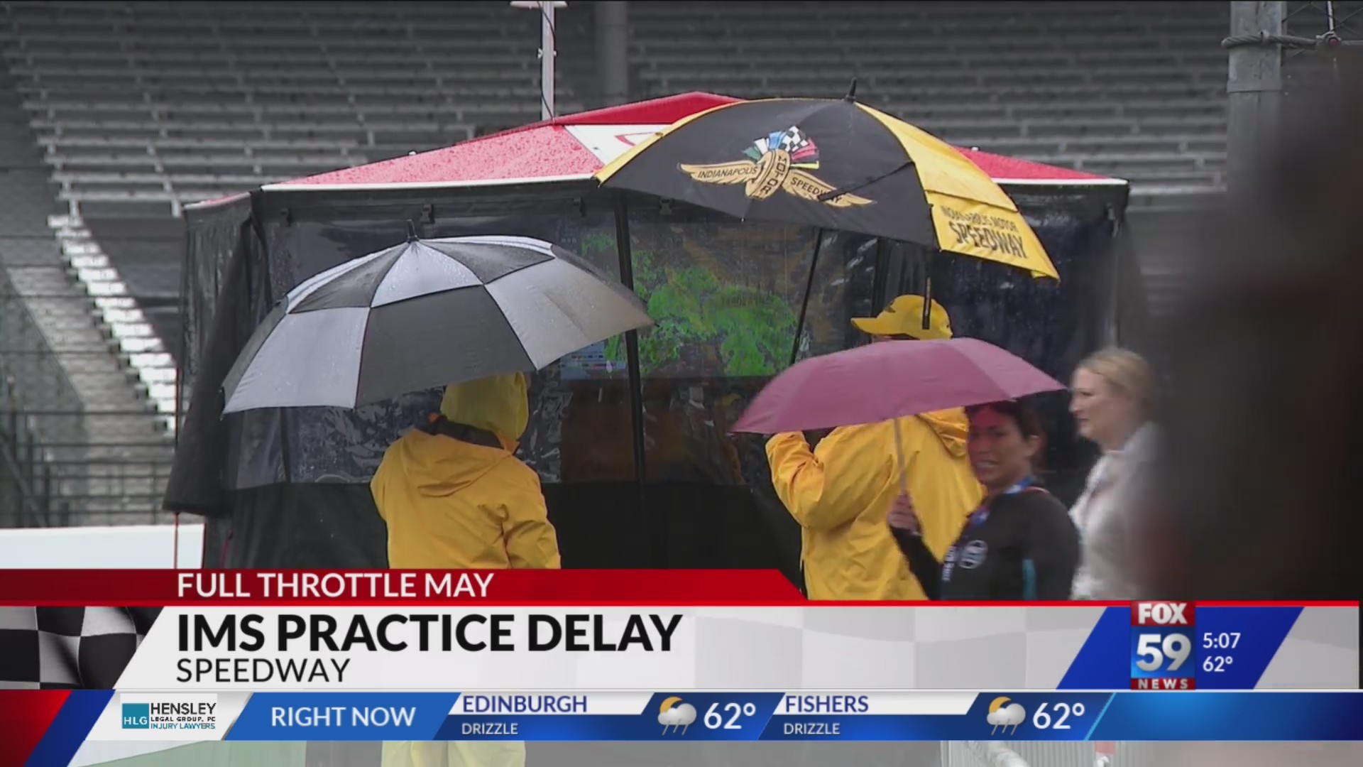 Wednesday’s Indy 500 practice extended after rainy Tuesday – WRIC ABC 8News