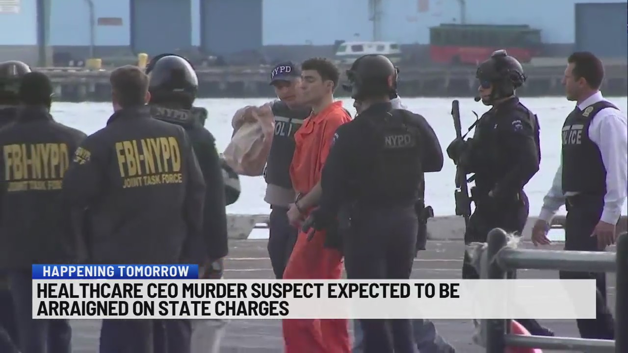 Healthcare CEO murder suspect expected to be arraigned on state charges ...