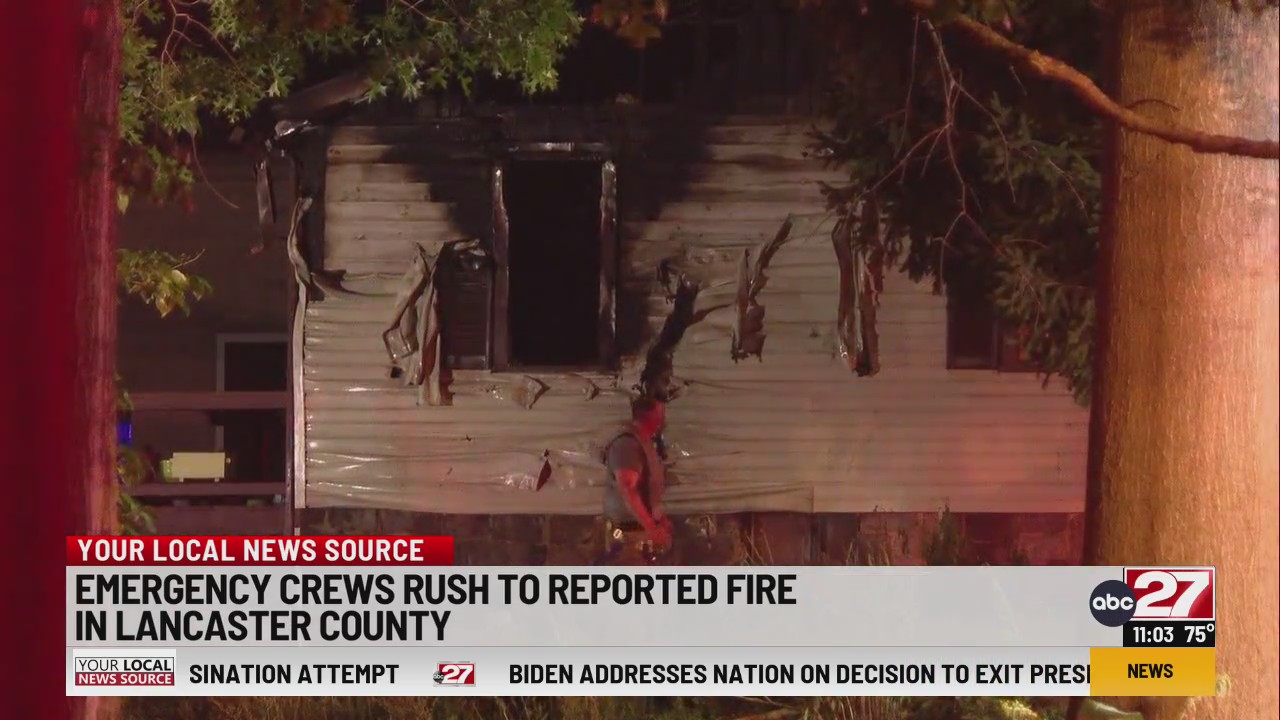 Firefighters respond to house fire in Lancaster County – ABC27