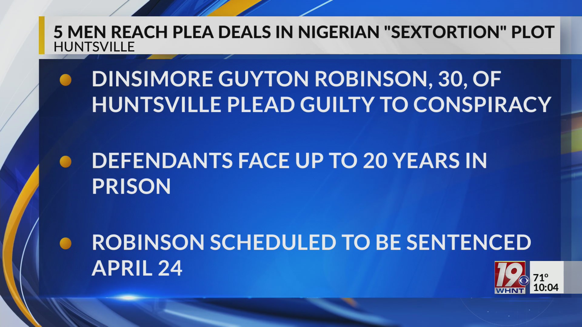 5 Men Reach Plea Deals in Nigerian “Sextortion” Plot | March 29, 2025 ...