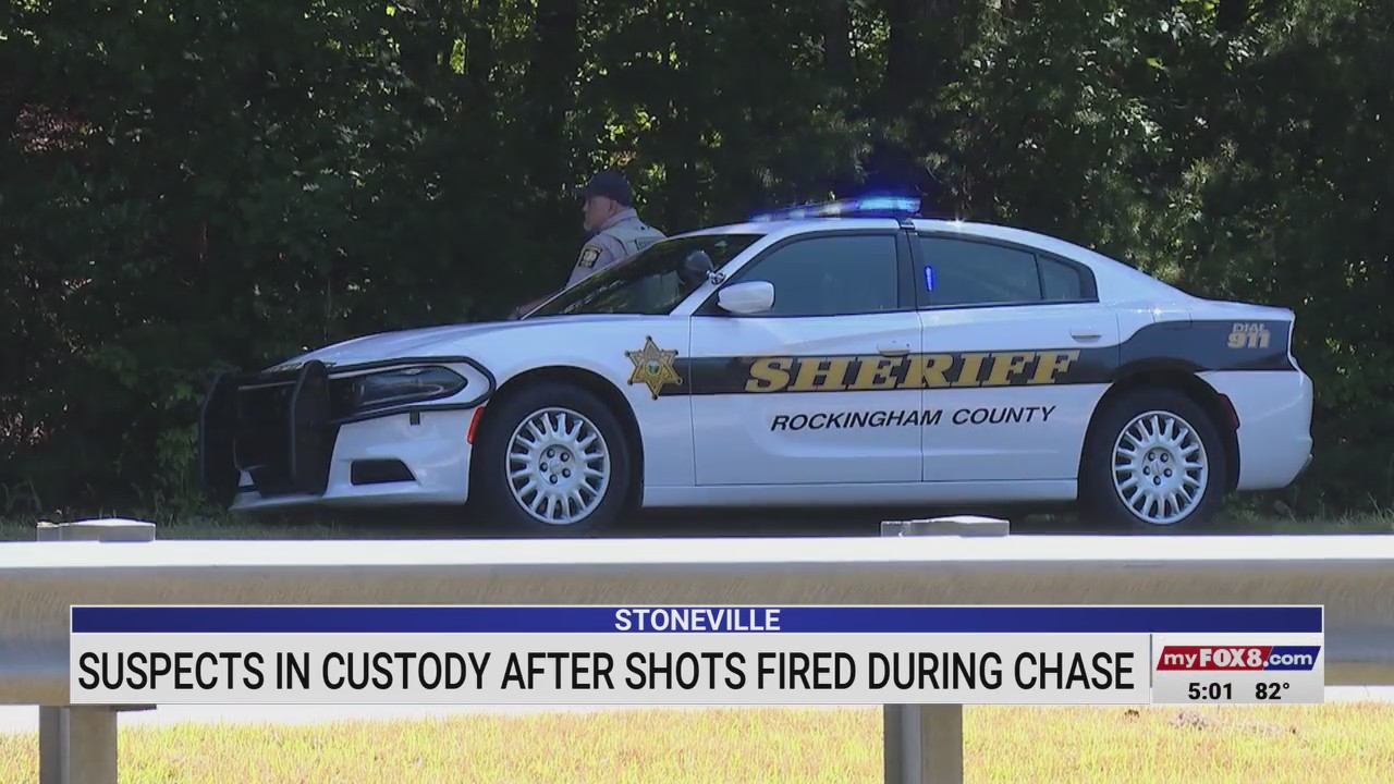 Suspects in custody after shots fired at deputies in chase on US 220 in ...