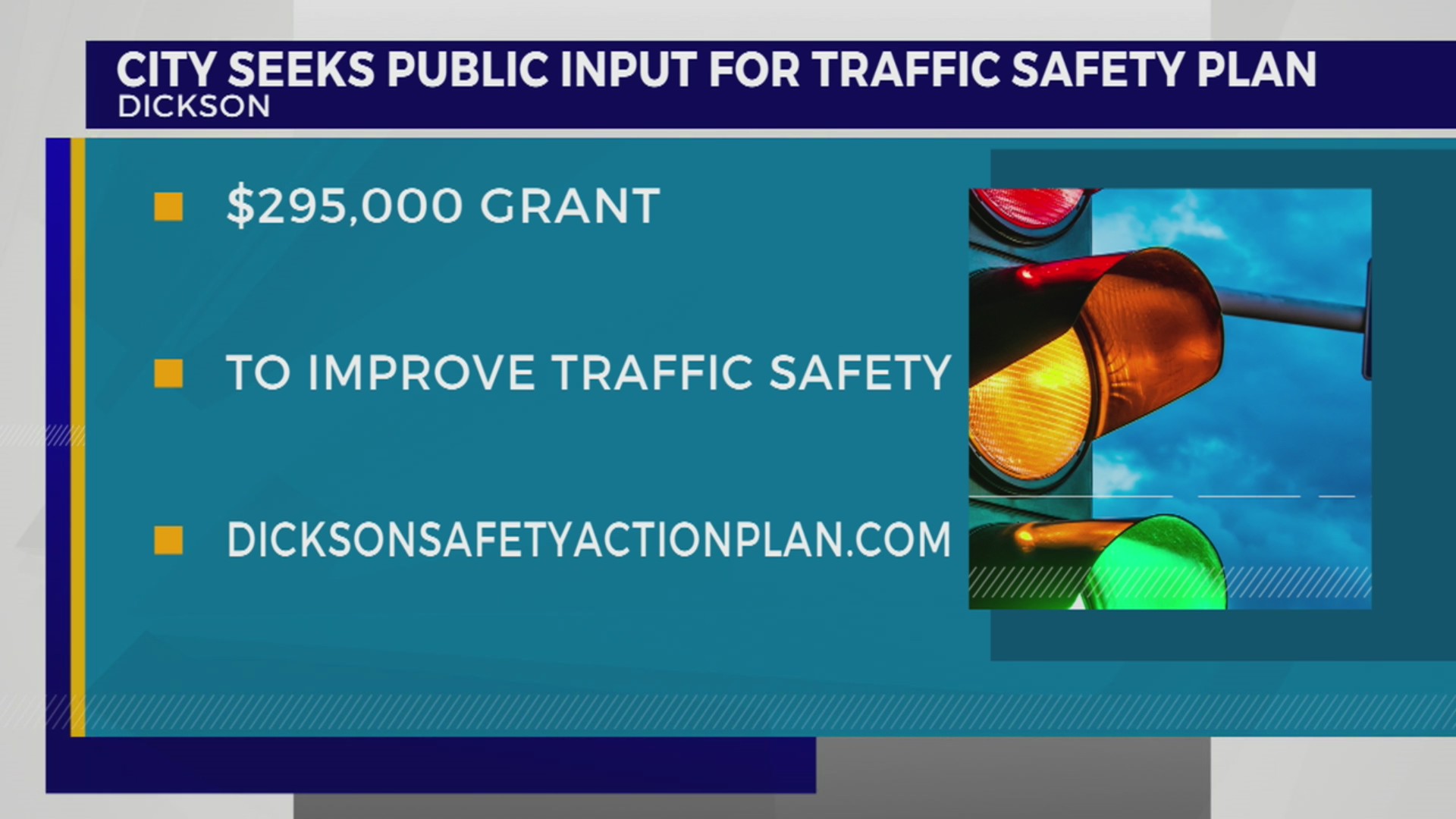 Dickson seeks public input for traffic safety plan – WKRN News 2