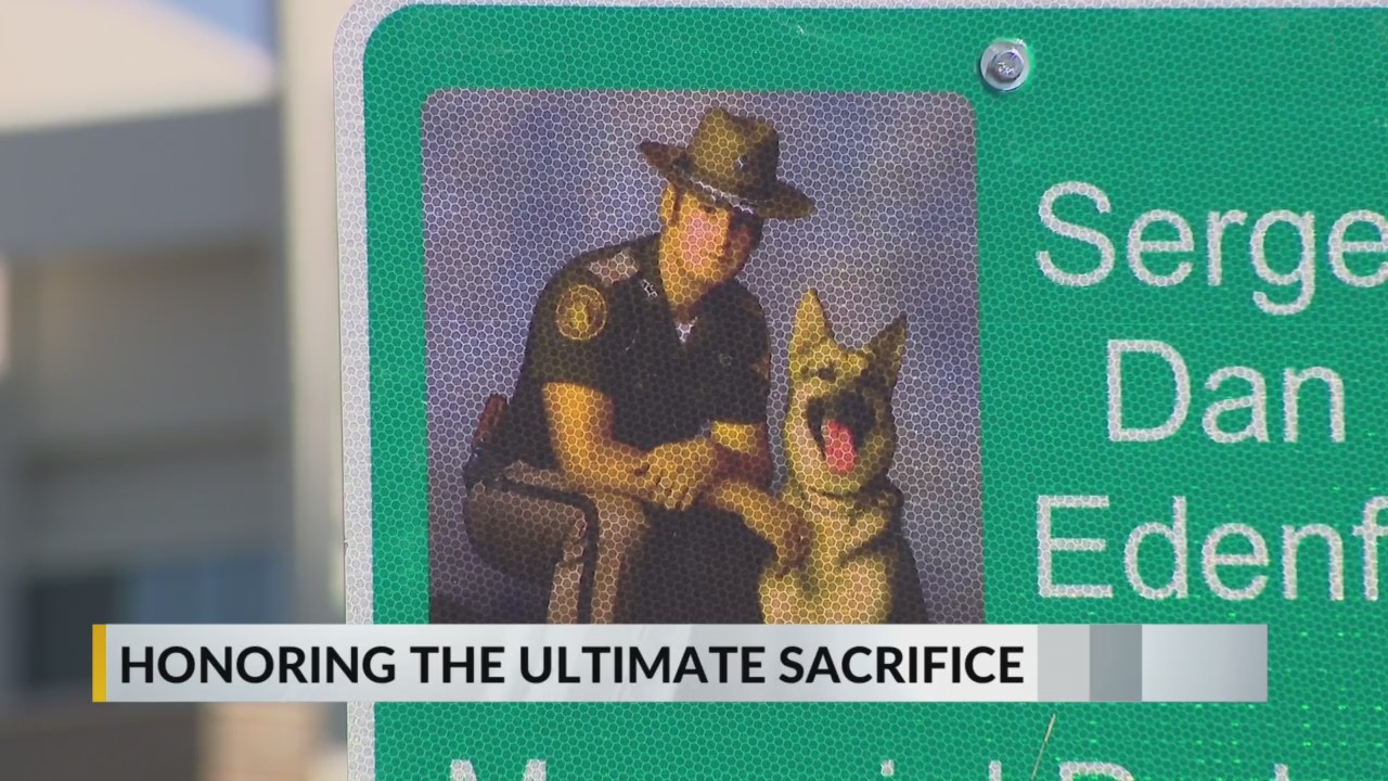 Allen County Sheriff’s Department honors fallen sergeant with memorial ...