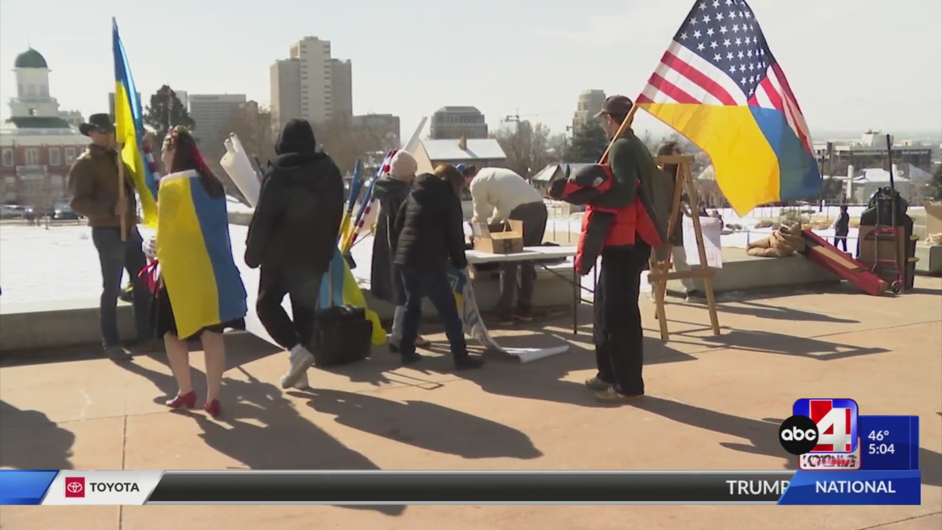 Utahns rally at State Capitol to support Ukraine – ABC4 Utah
